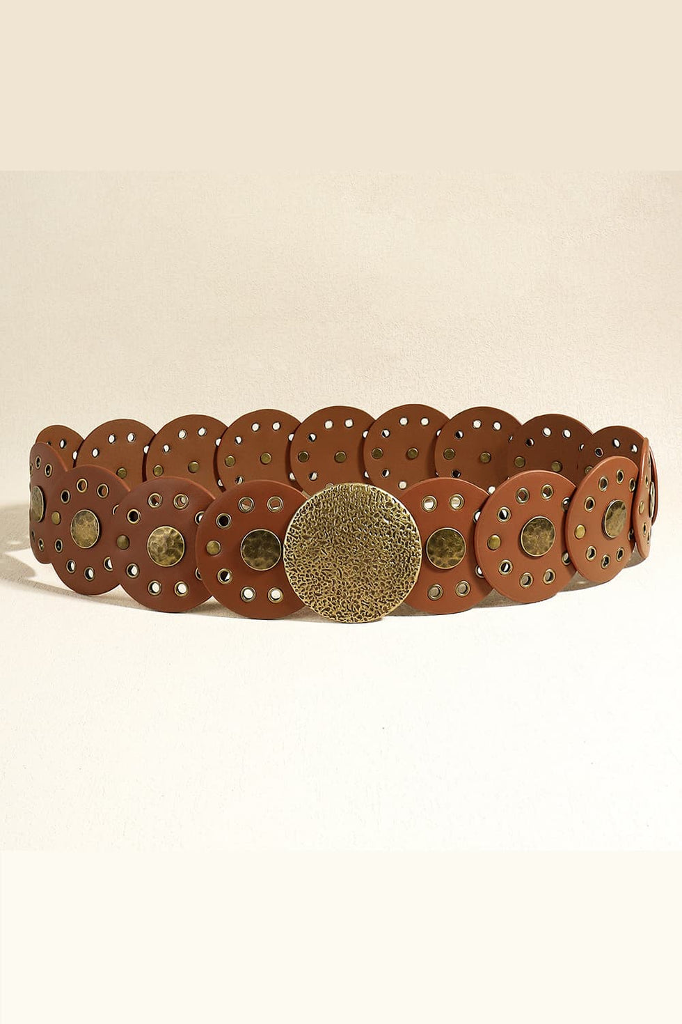 Round Shape PU Leather Belt – Charming Charlie