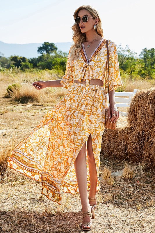 Floral Print set – Charming Charlie
