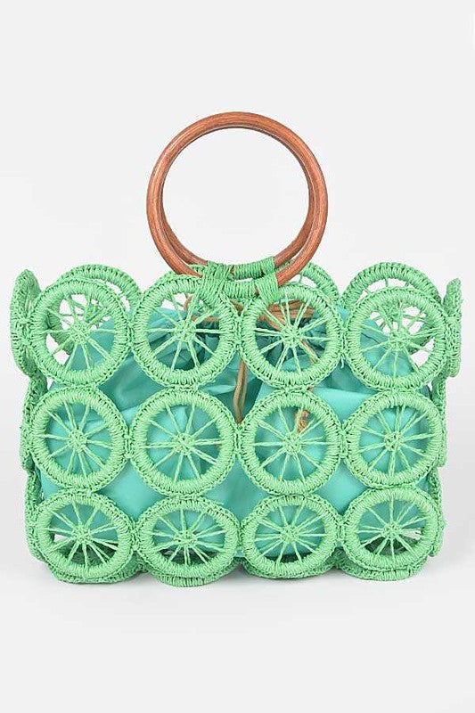 Weaved Straw Summer Bag – Charming Charlie