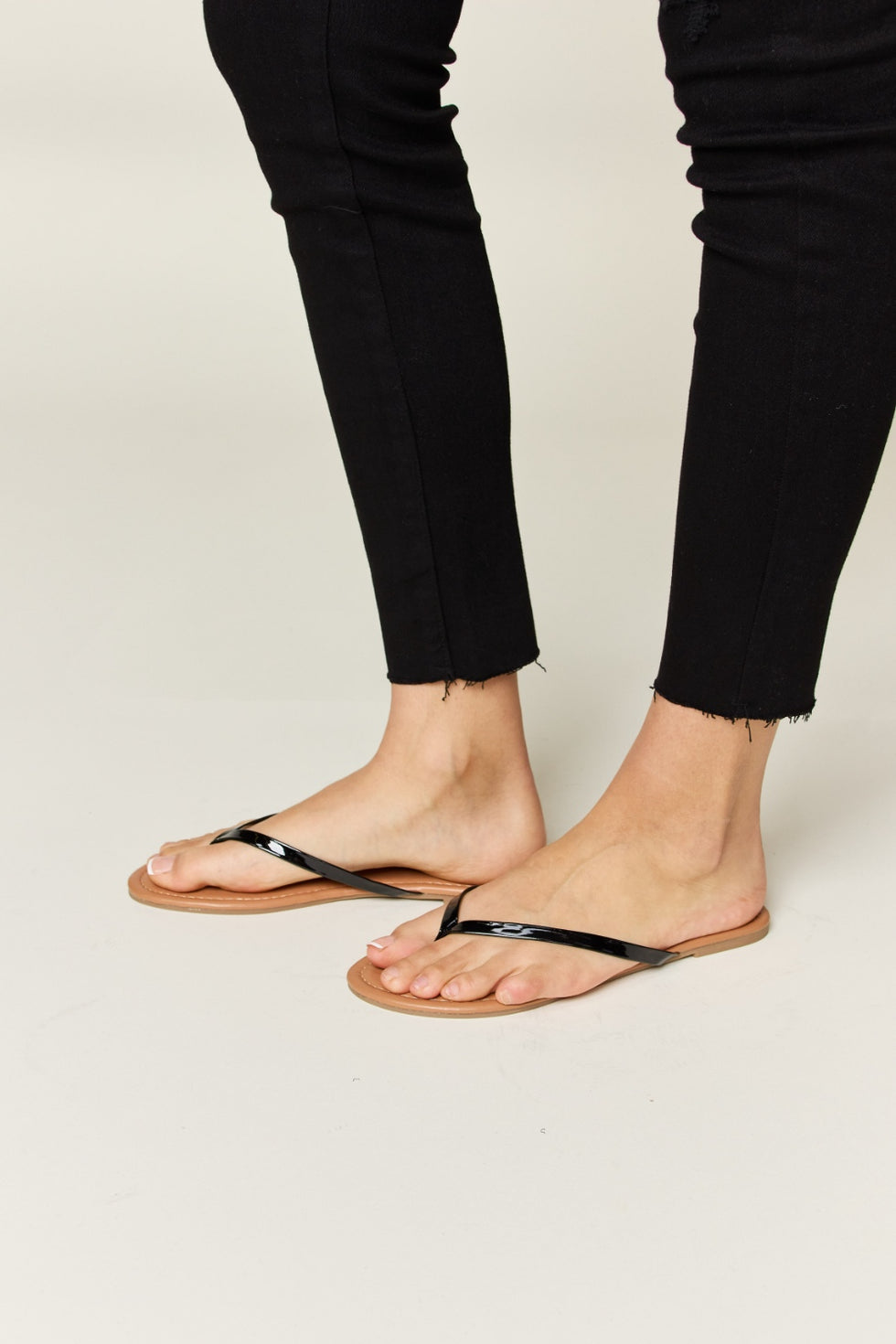 WILD DIVA PU Leather Open Toe Sandals – Charming Charlie