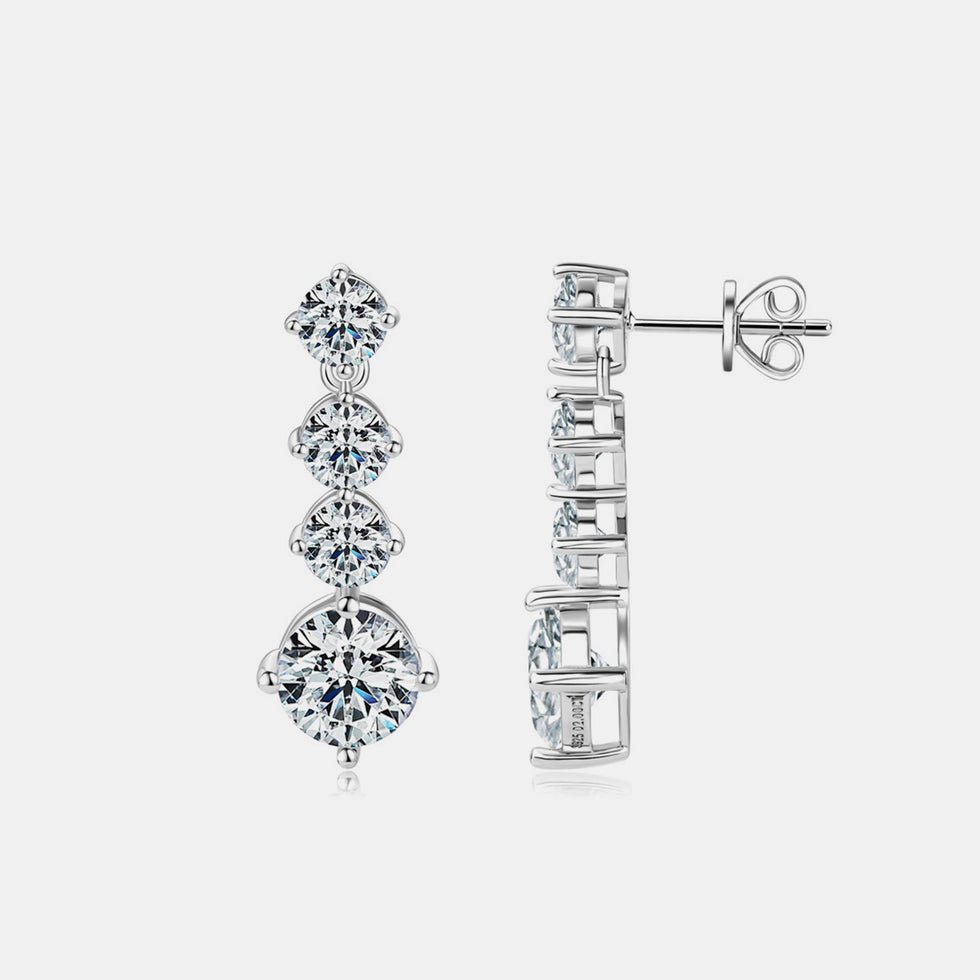 Interesting Info About 4 Carat Moissanite Earrings