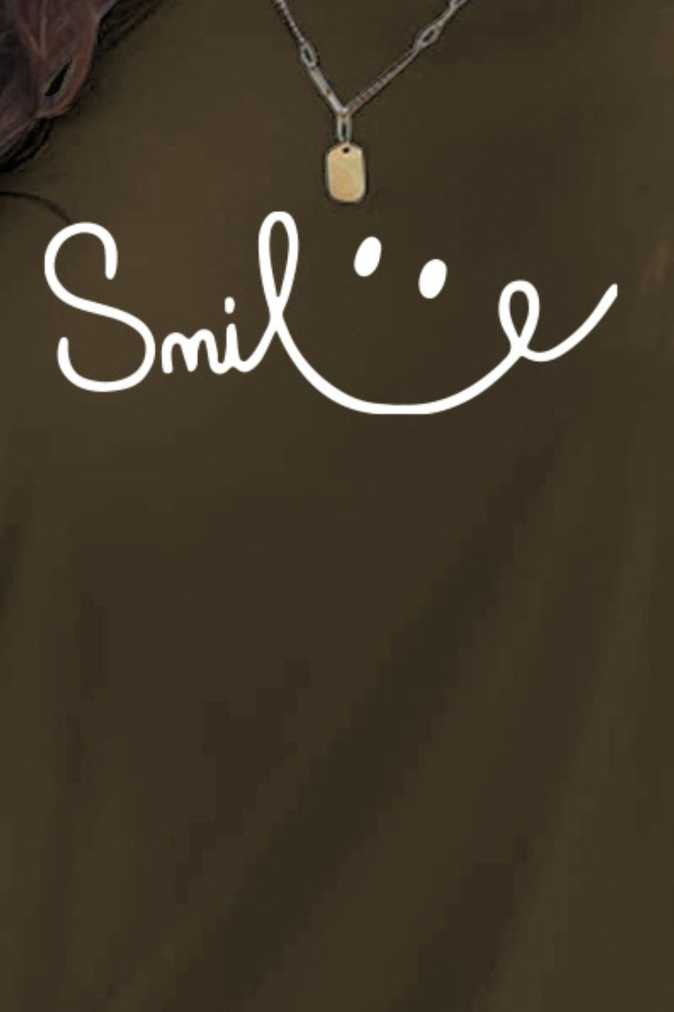 SMILE Round Neck Short Sleeve T-Shirt – Charming Charlie