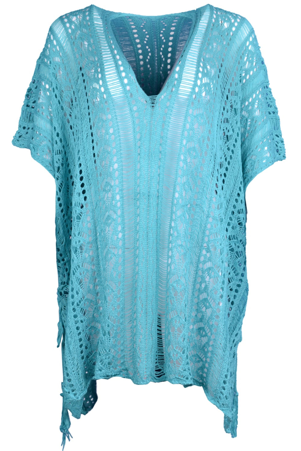 Cutout V-Neck Cover-Up with Tassel – Charming Charlie