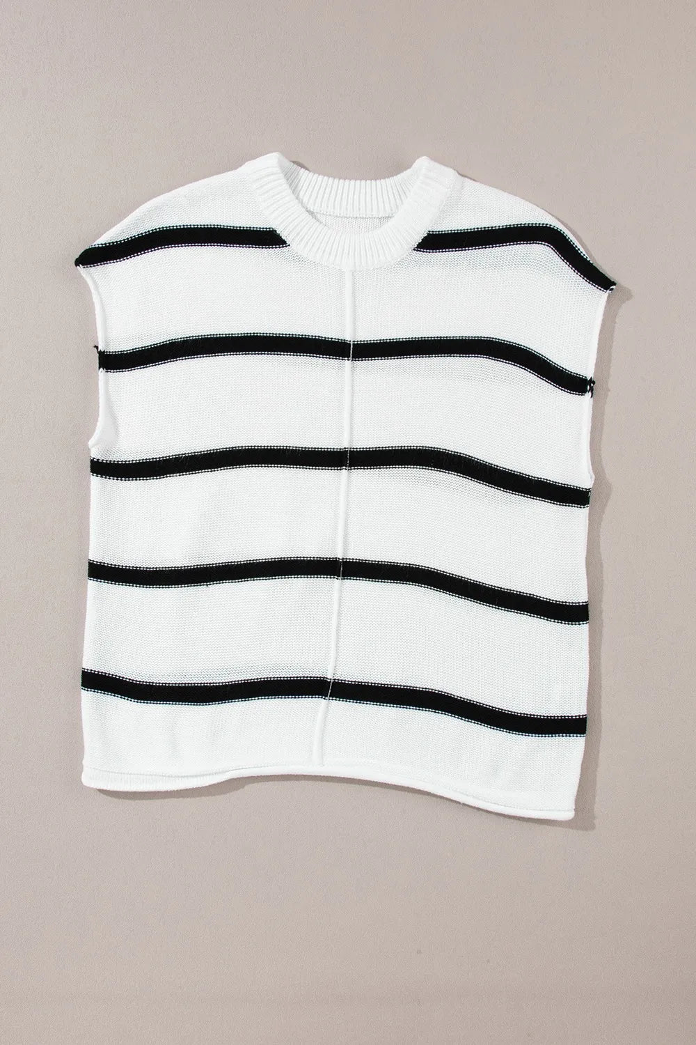 Striped Batwing Sleeve Knit Top – Charming Charlie