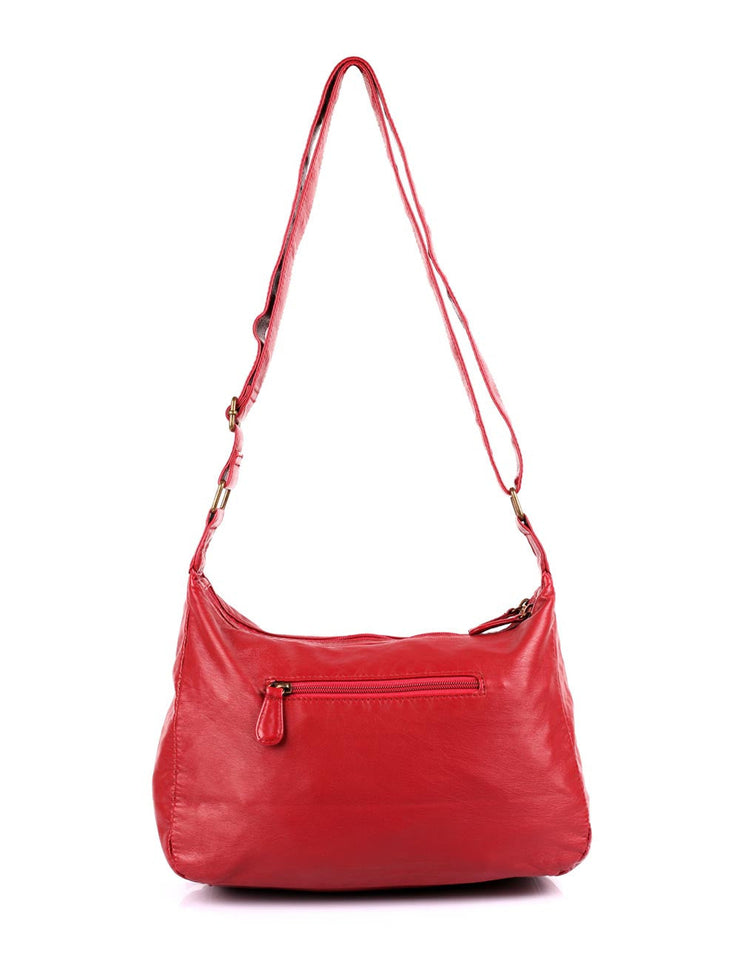 Karla Hanson | Charlotte Pre-Washed Women's Crossbody Hobo Bag VI ...