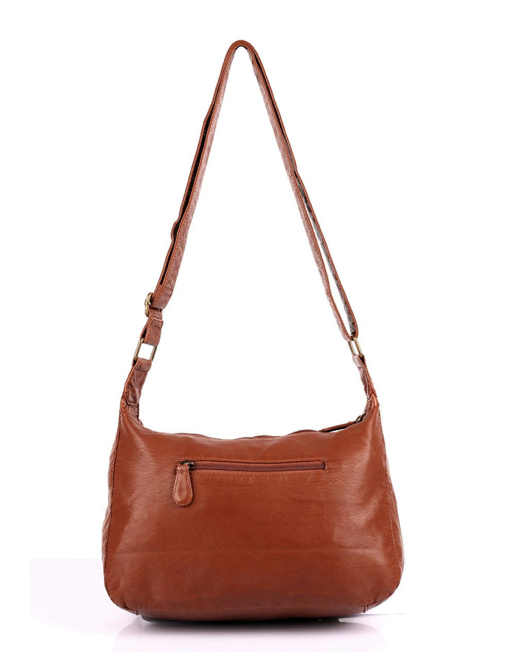 Karla Hanson | Charlotte Pre-Washed Women's Crossbody Hobo Bag VI ...
