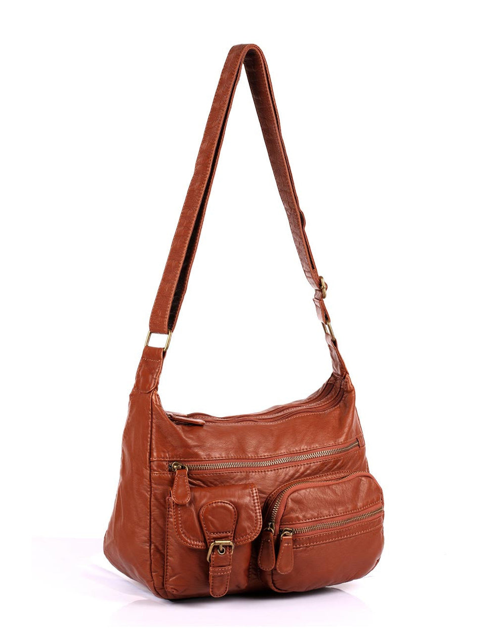 Karla Hanson | Charlotte Pre-Washed Women's Crossbody Hobo Bag VI ...