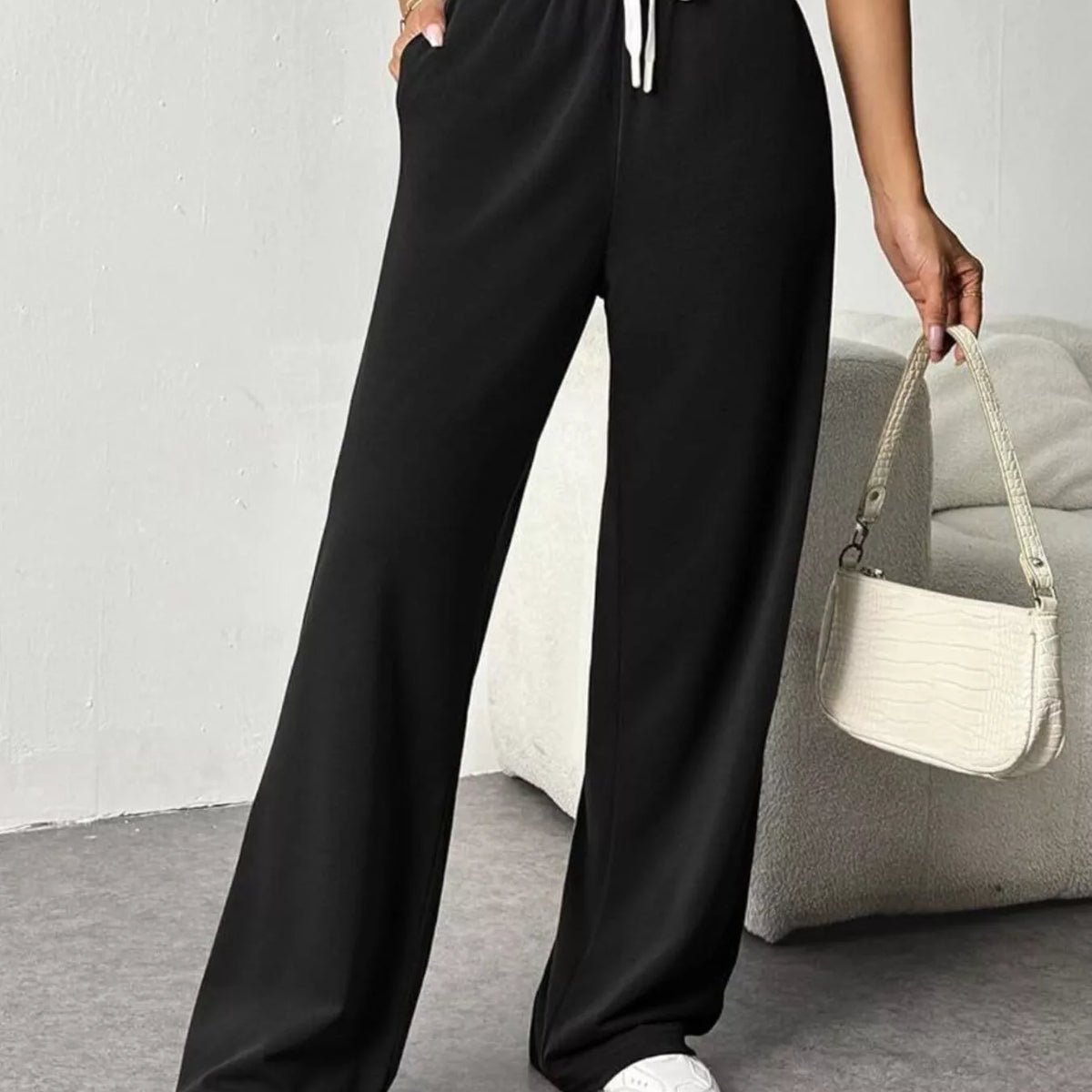Drawstring Wide Leg Pants – Charming Charlie
