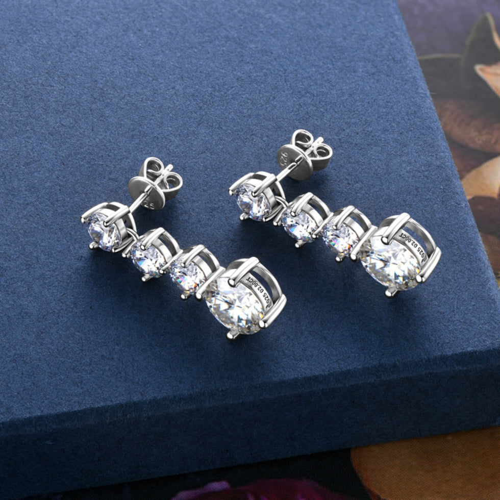 Interesting Info About 4 Carat Moissanite Earrings