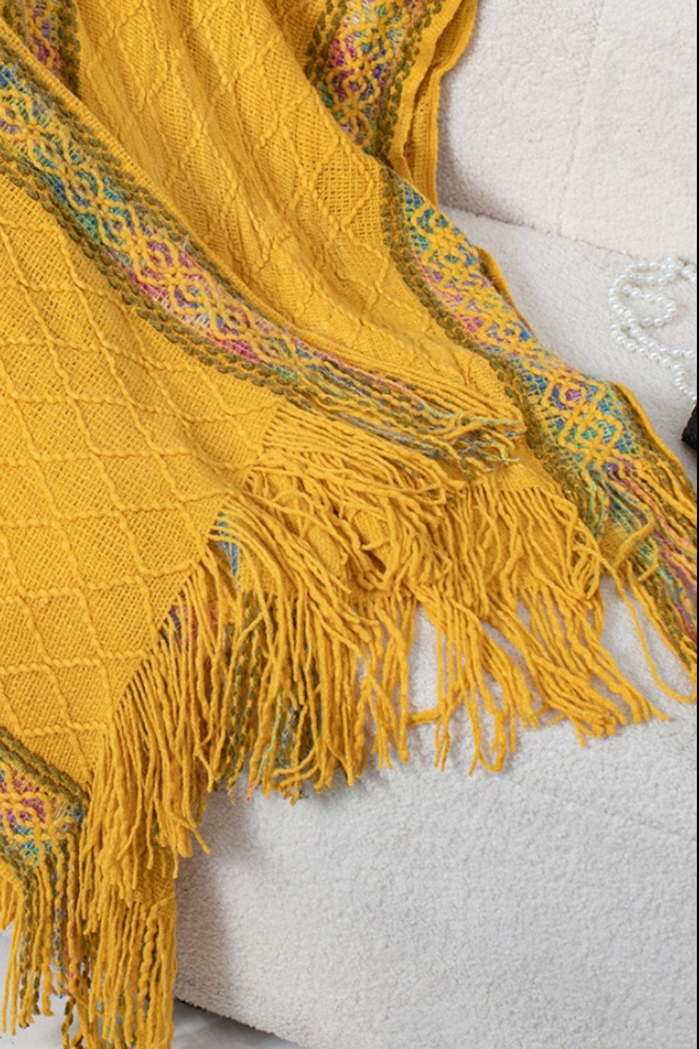 Fringe Half Sleeve Hooded Poncho – Charming Charlie