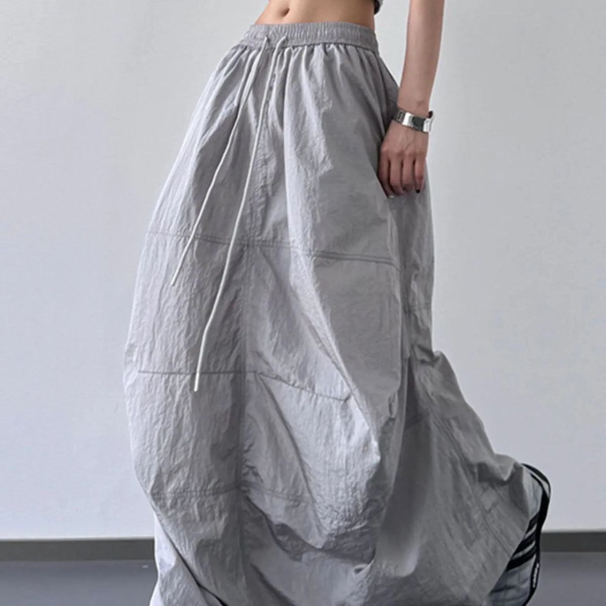 Drawstring Maxi Skirt – Charming Charlie