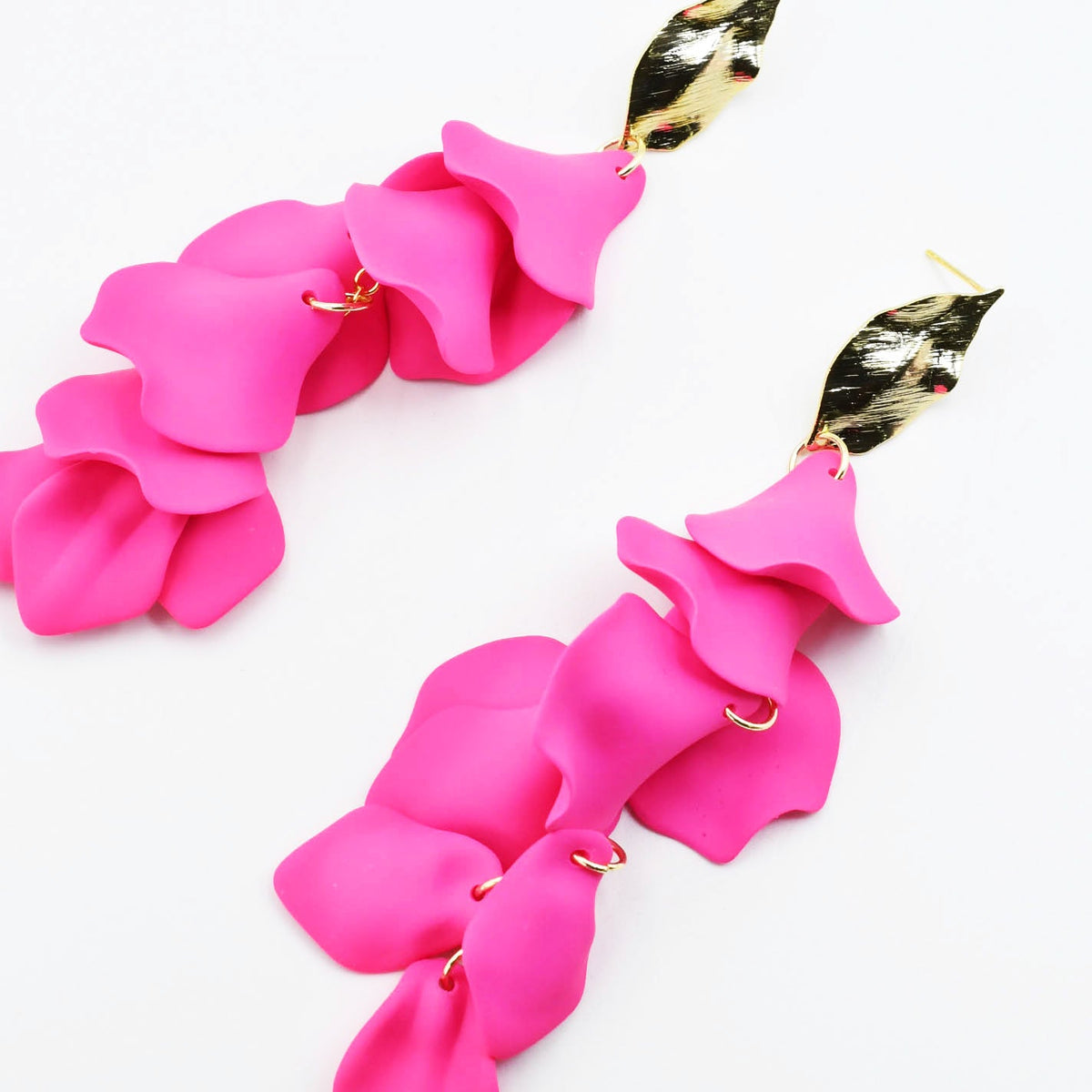 Dangle Petals Neon Pink – Charming Charlie