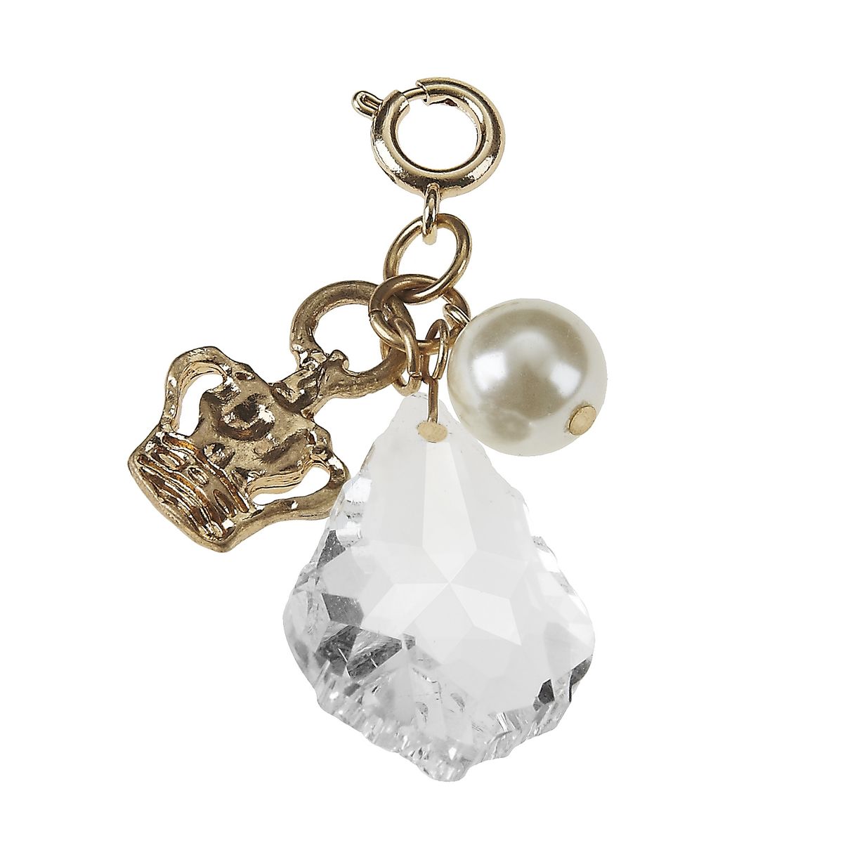 Crown and Ivory Pearl Chandelier Cluster Charm – Charming Charlie