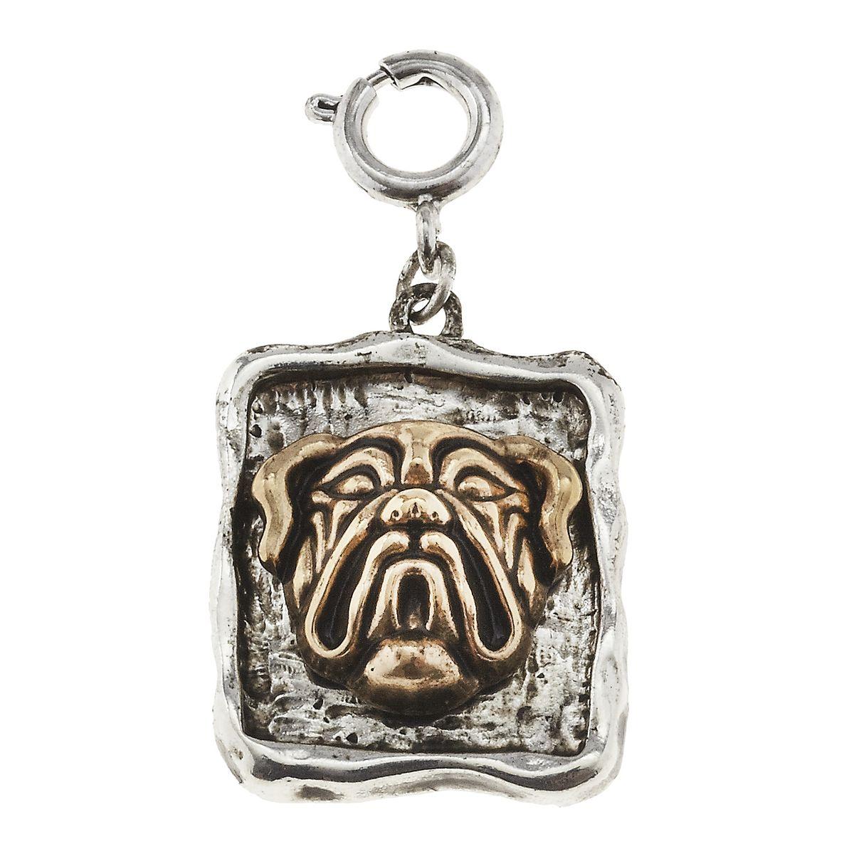 Square Bulldog Charm – Charming Charlie