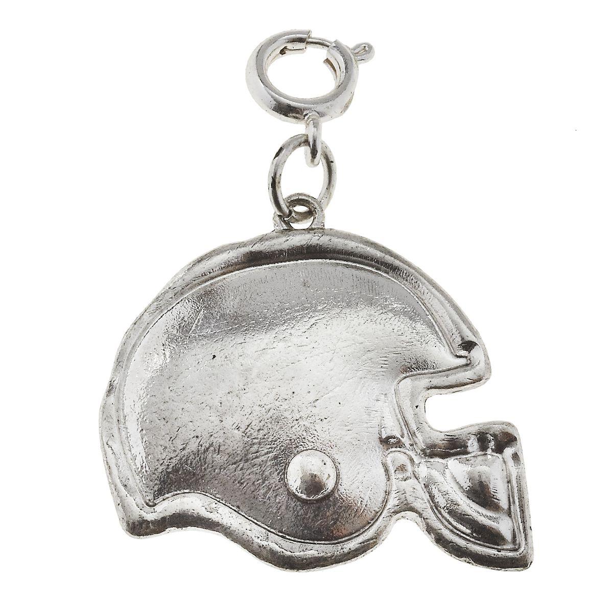 Antique Silver Football Helmet Charm – Charming Charlie