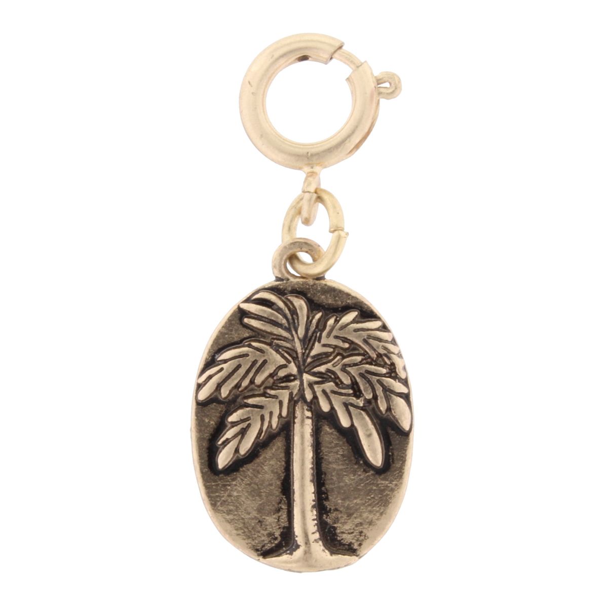 Gold Tropic Daze Palm Tree Charm – Charming Charlie