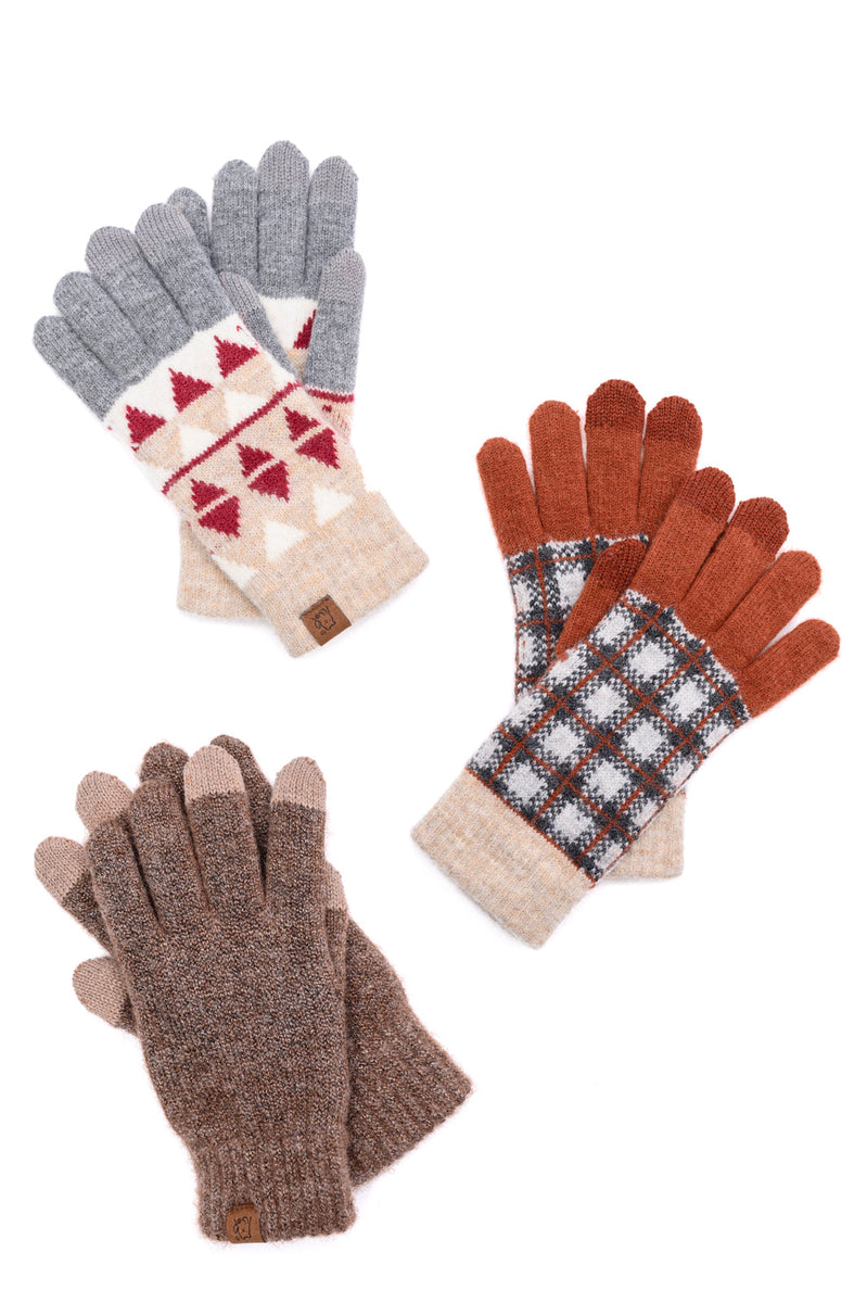 Swiping Style Glove Trio – Charming Charlie