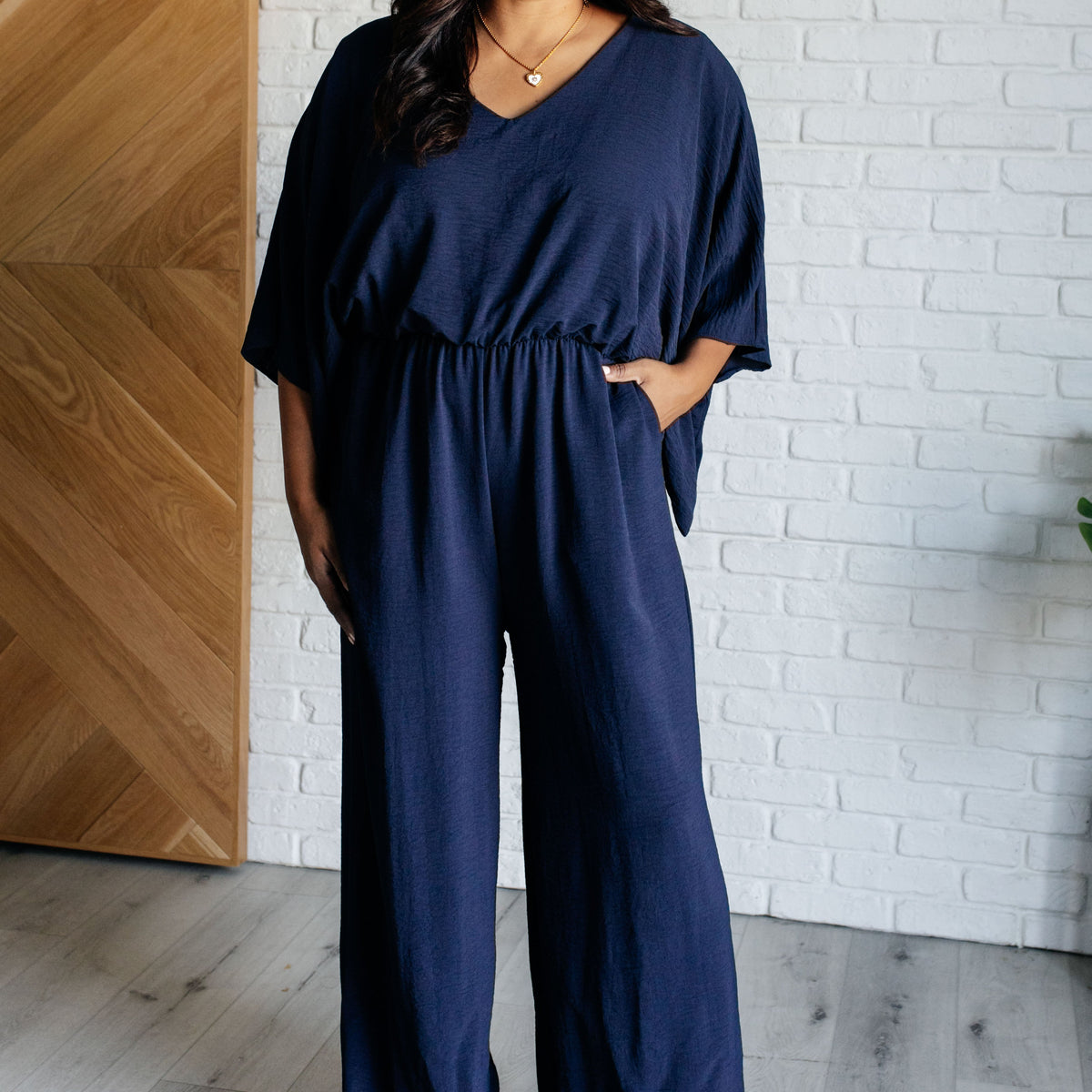 Up to Something Wide Leg Jumpsuit – Charming Charlie