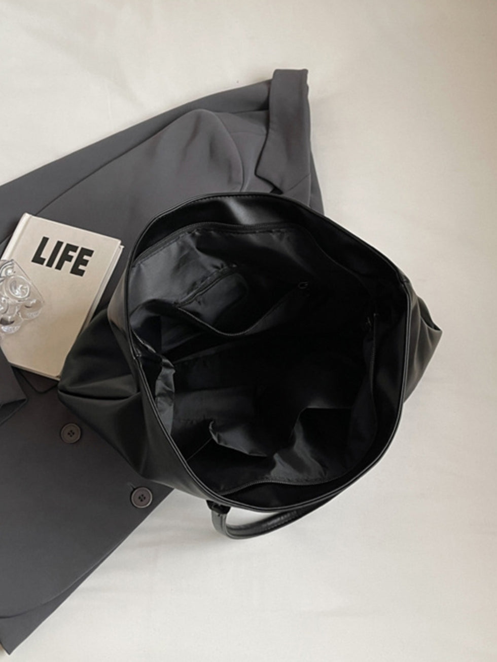 BETTER LIFE PU Leather Tote Bag – Charming Charlie