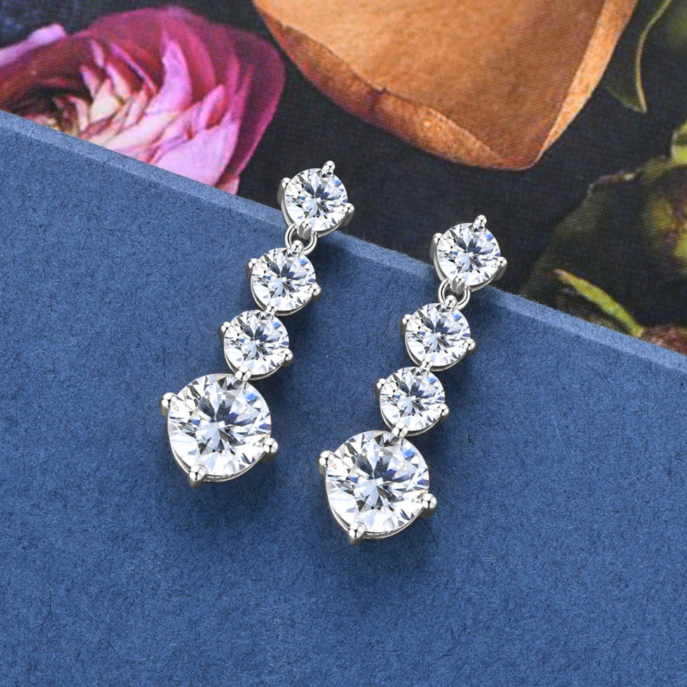 Interesting Info About 4 Carat Moissanite Earrings