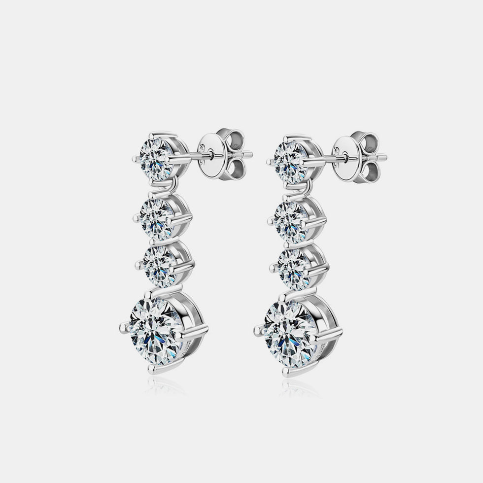 Interesting Info About 4 Carat Moissanite Earrings