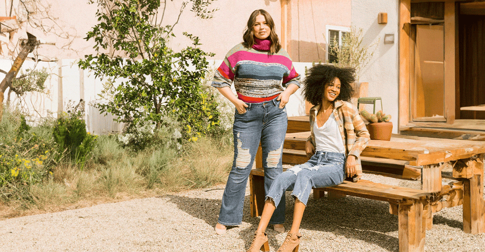 Round Neck Long Sleeve Top and Brief Swim Set – Charming Charlie