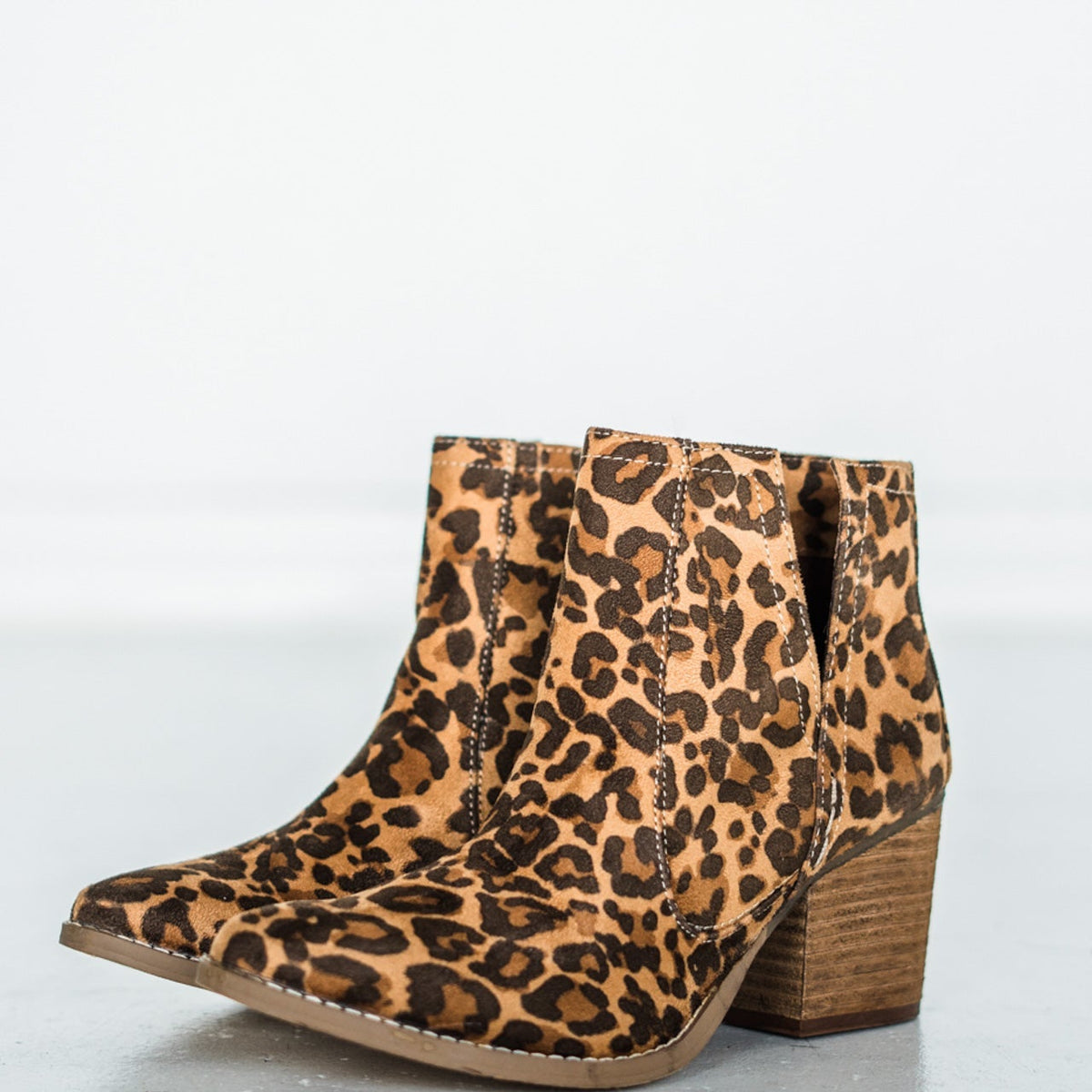 Tarim Bootie in Leopard – Charming Charlie