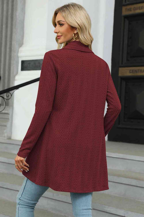 Open Front Long Sleeve Cardigan – Charming Charlie