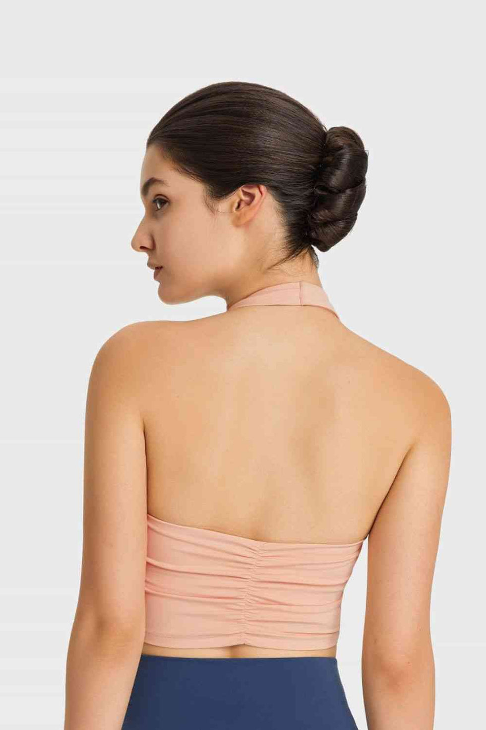 Breathable Halter Neck Sports Bra – Charming Charlie