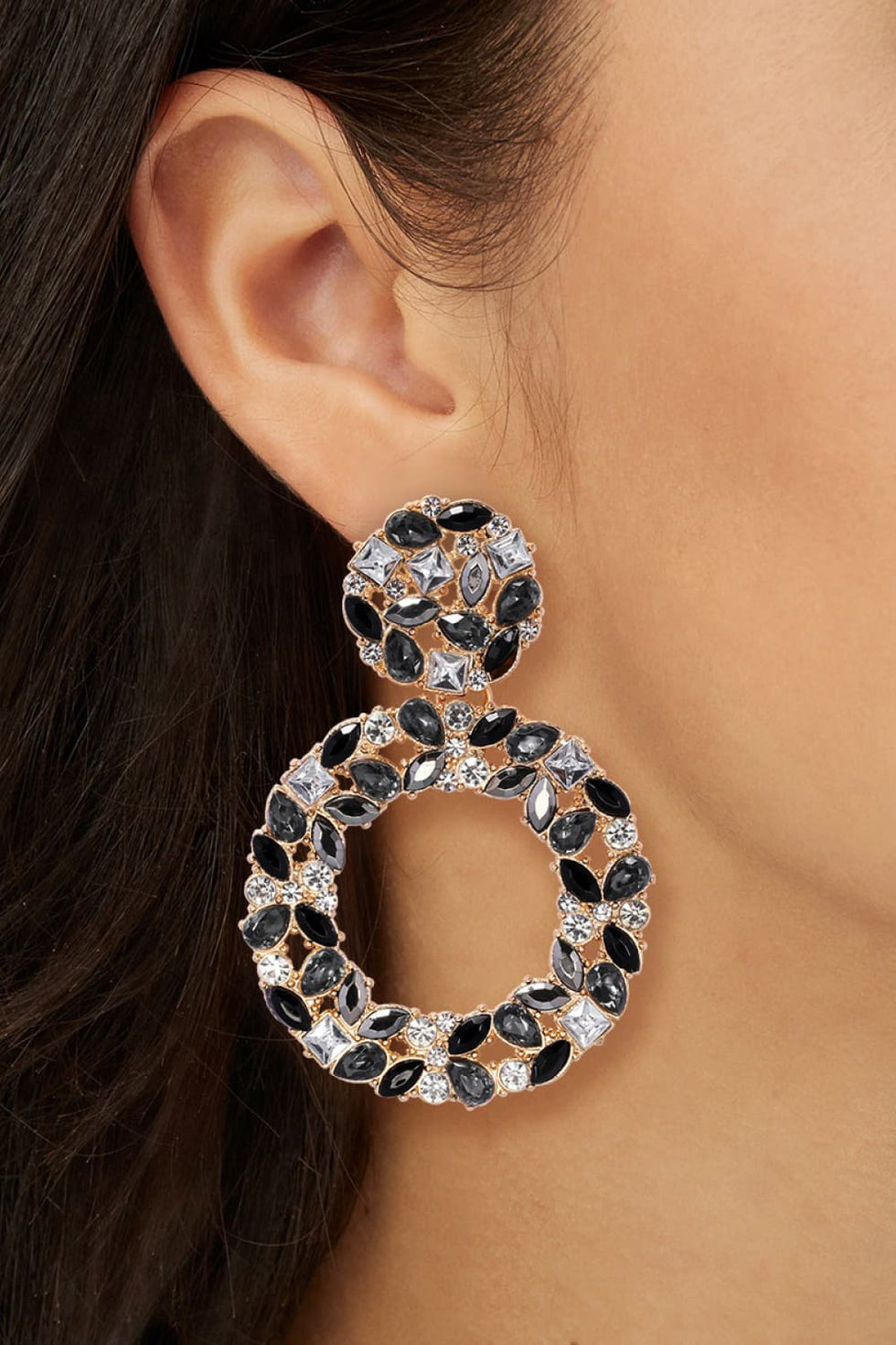Round Shape Acrylic Dangle Earrings – Charming Charlie