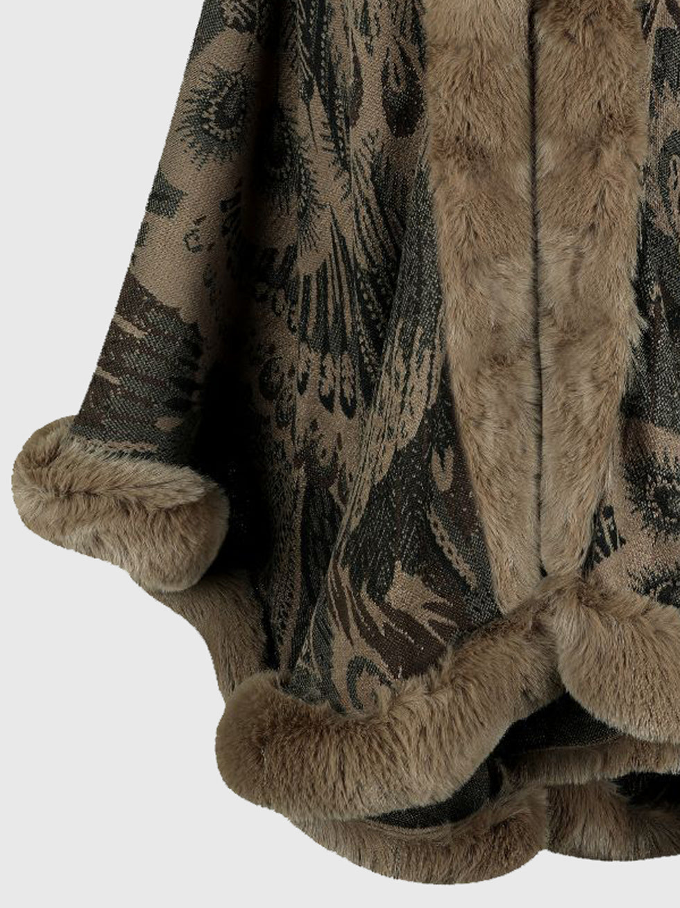 Printed Open Front Poncho – Charming Charlie