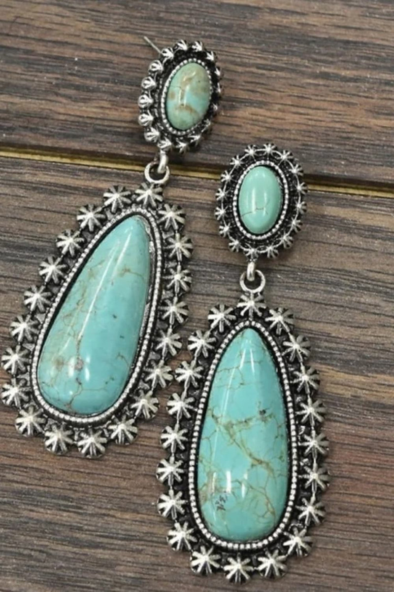 Artificial Turquoise Earrings – Charming Charlie