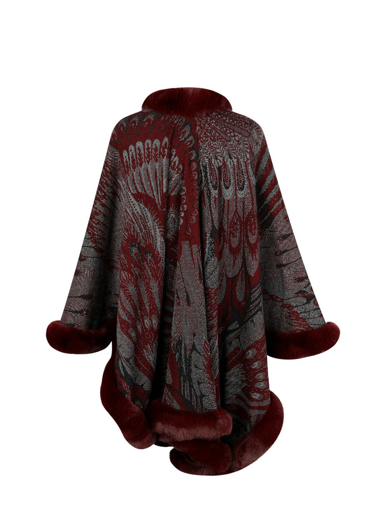 Printed Open Front Poncho – Charming Charlie