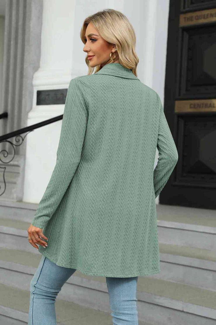 Open Front Long Sleeve Cardigan – Charming Charlie