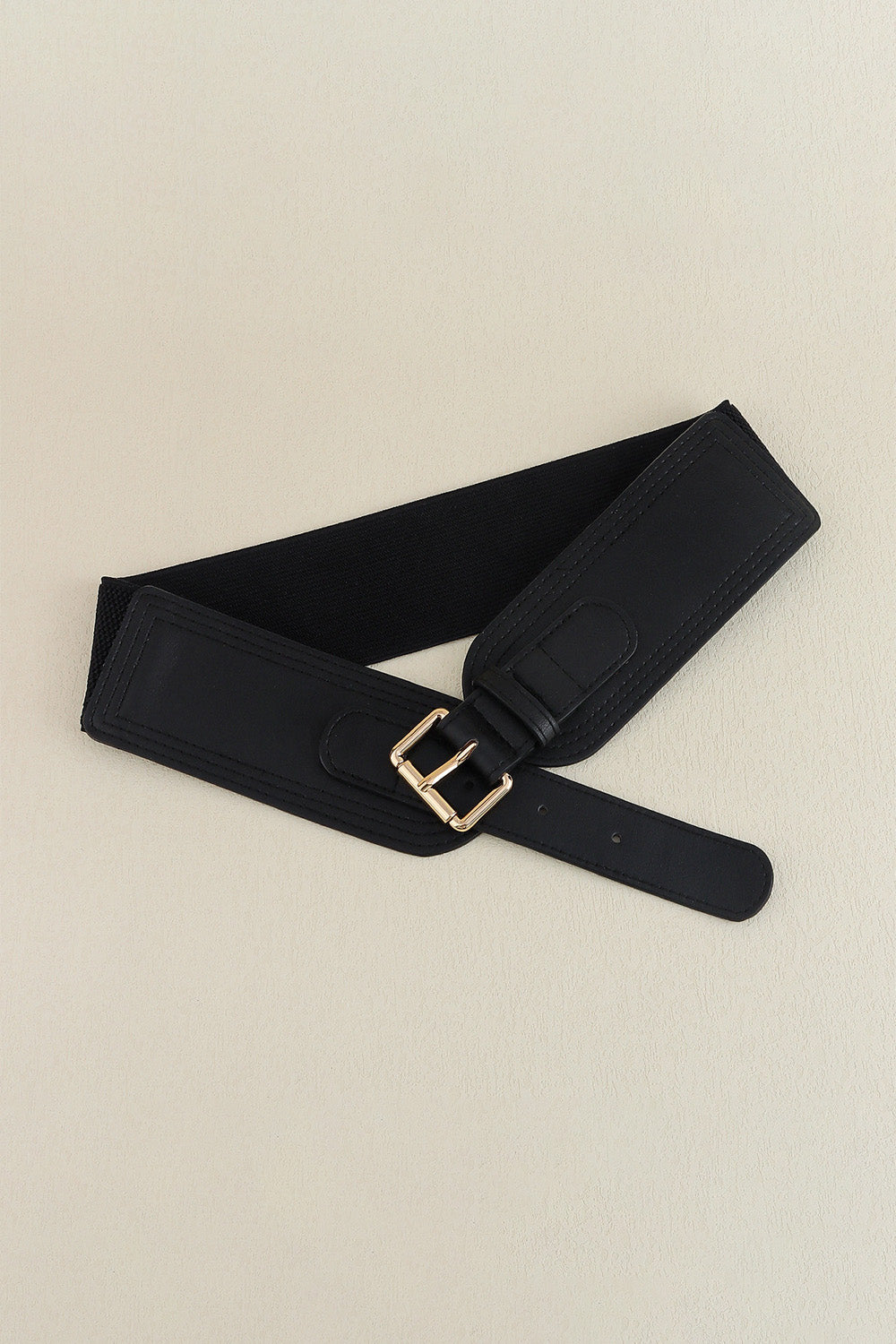 Elastic Wide PU Belt – Charming Charlie