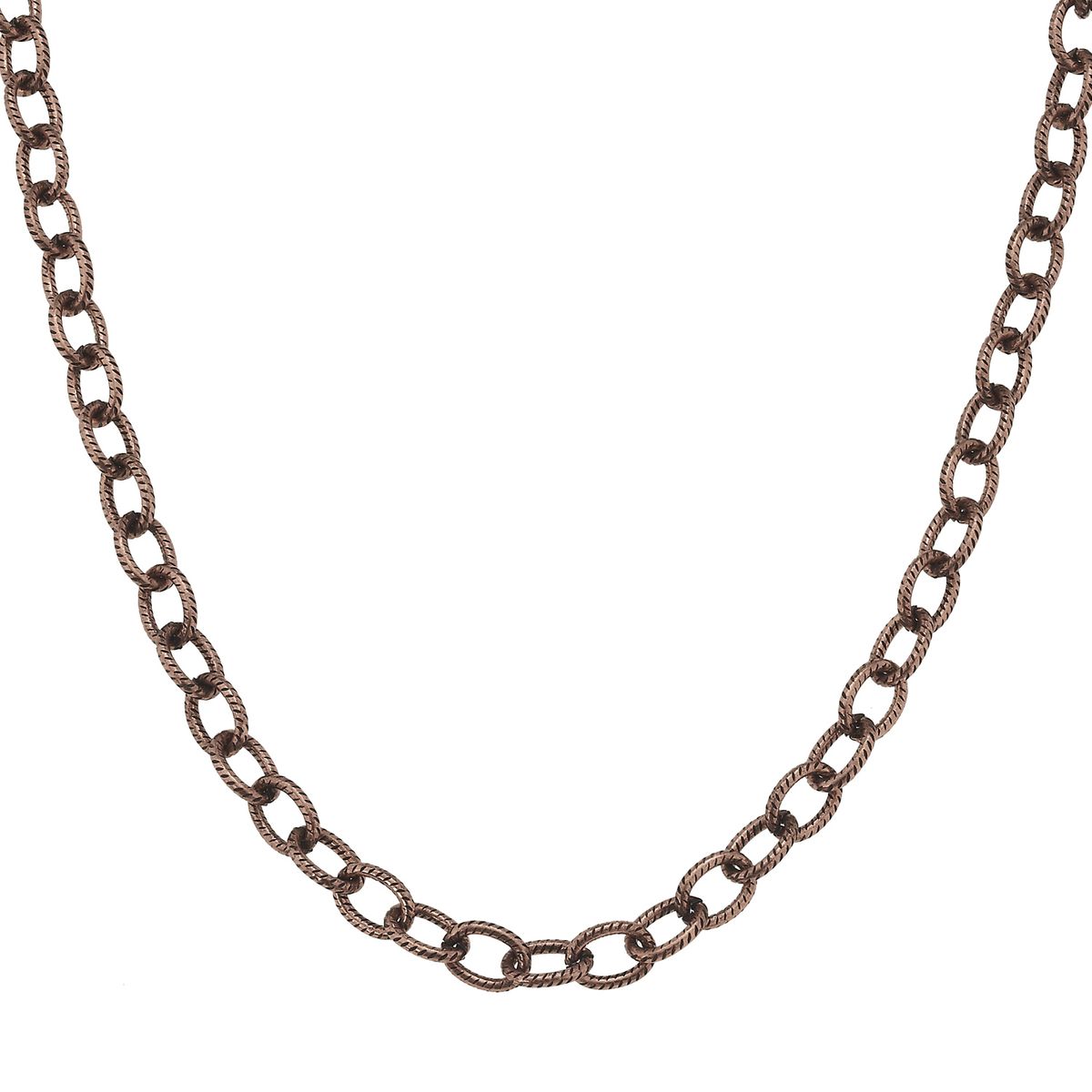 30" Copper Ox Chain Necklace – Charming Charlie