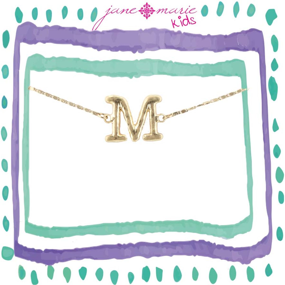 M Kids Initial Adjustable Bracelet – Charming Charlie