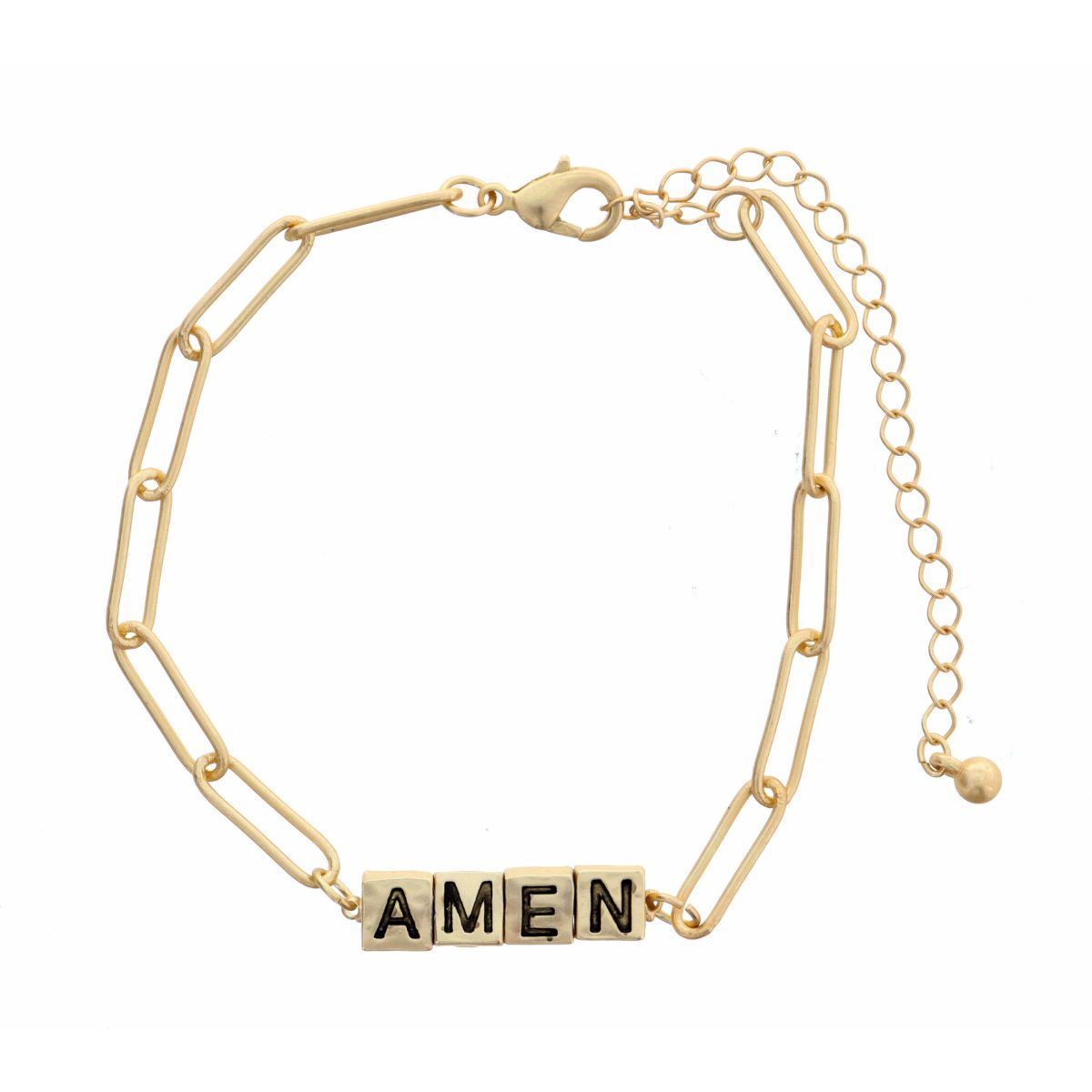 Amen Word Bar Bracelet – Charming Charlie
