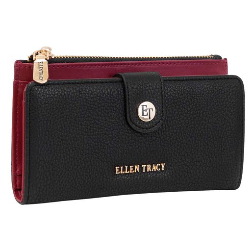 Ellen Tracey Pebble Grain Clutch Wallet – Charming Charlie