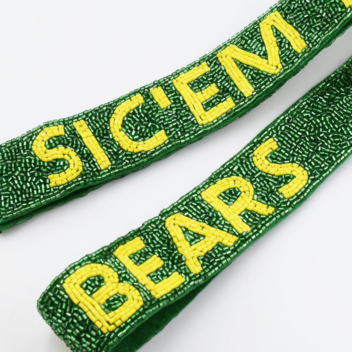 SIC'EM BEARS Beaded Strap – Charming Charlie