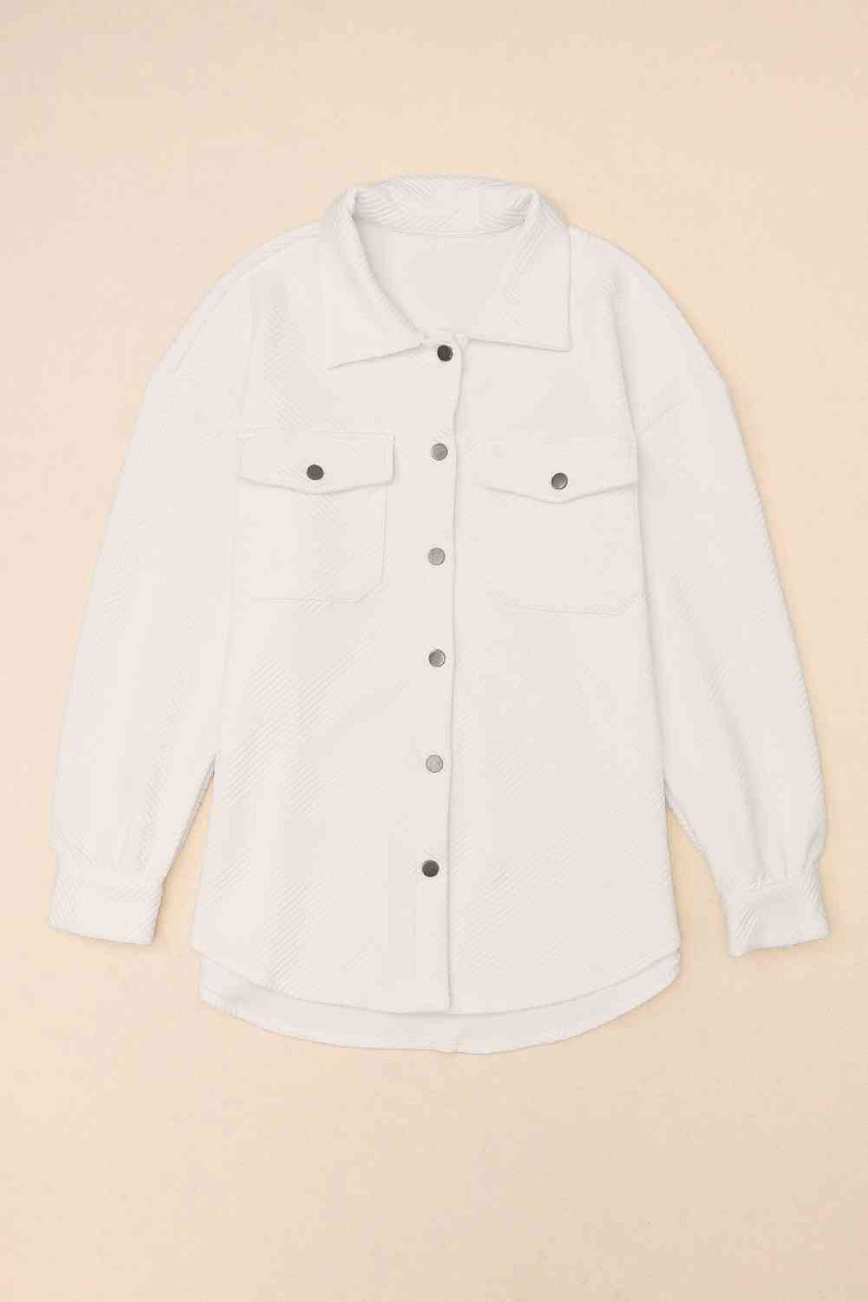 Snap Down Collared Jacket – Charming Charlie