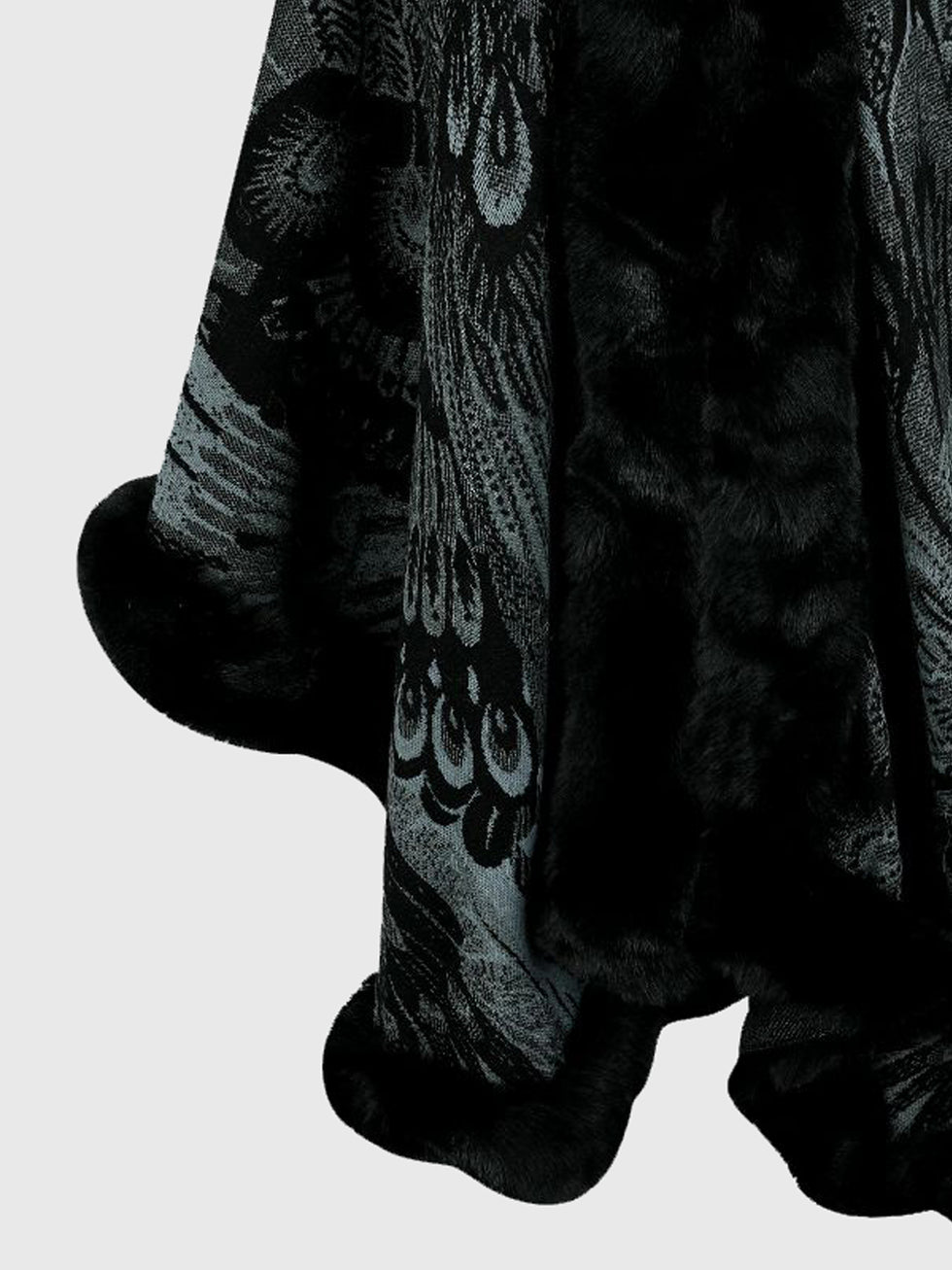 Printed Open Front Poncho – Charming Charlie