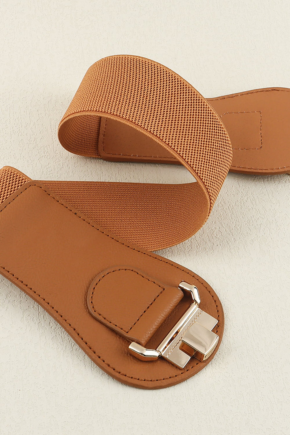 Alloy Buckle Elastic Belt – Charming Charlie